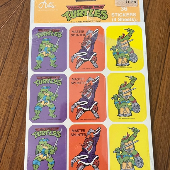 artis | Accessories | Teenage Mutant Ninja Turtles Sticker Pack Vibrant ...